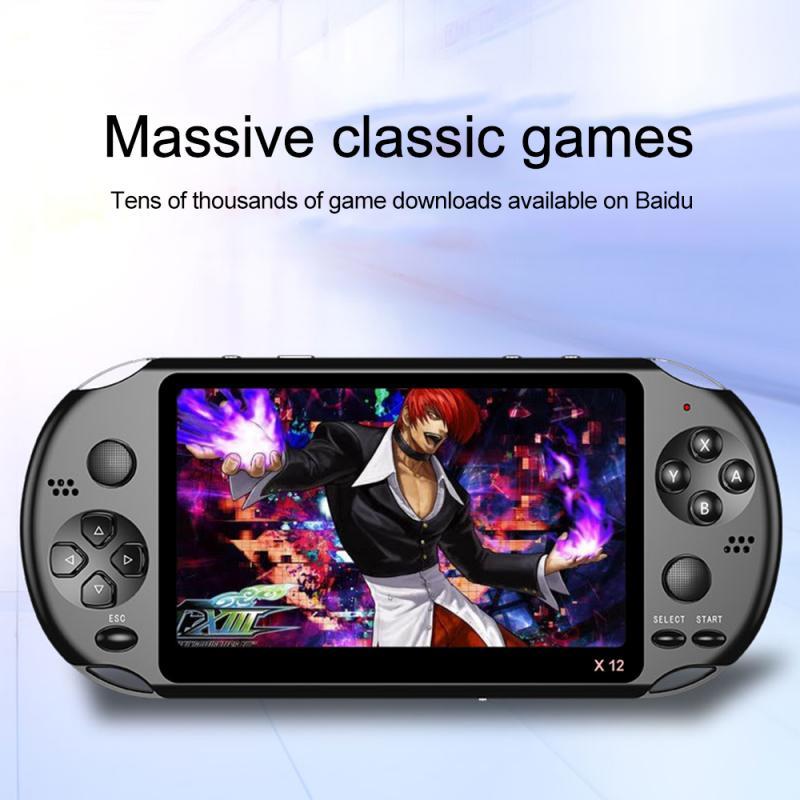 Handheld game console X12 large-screen arcade version 8GPSP – Nelly-Mart